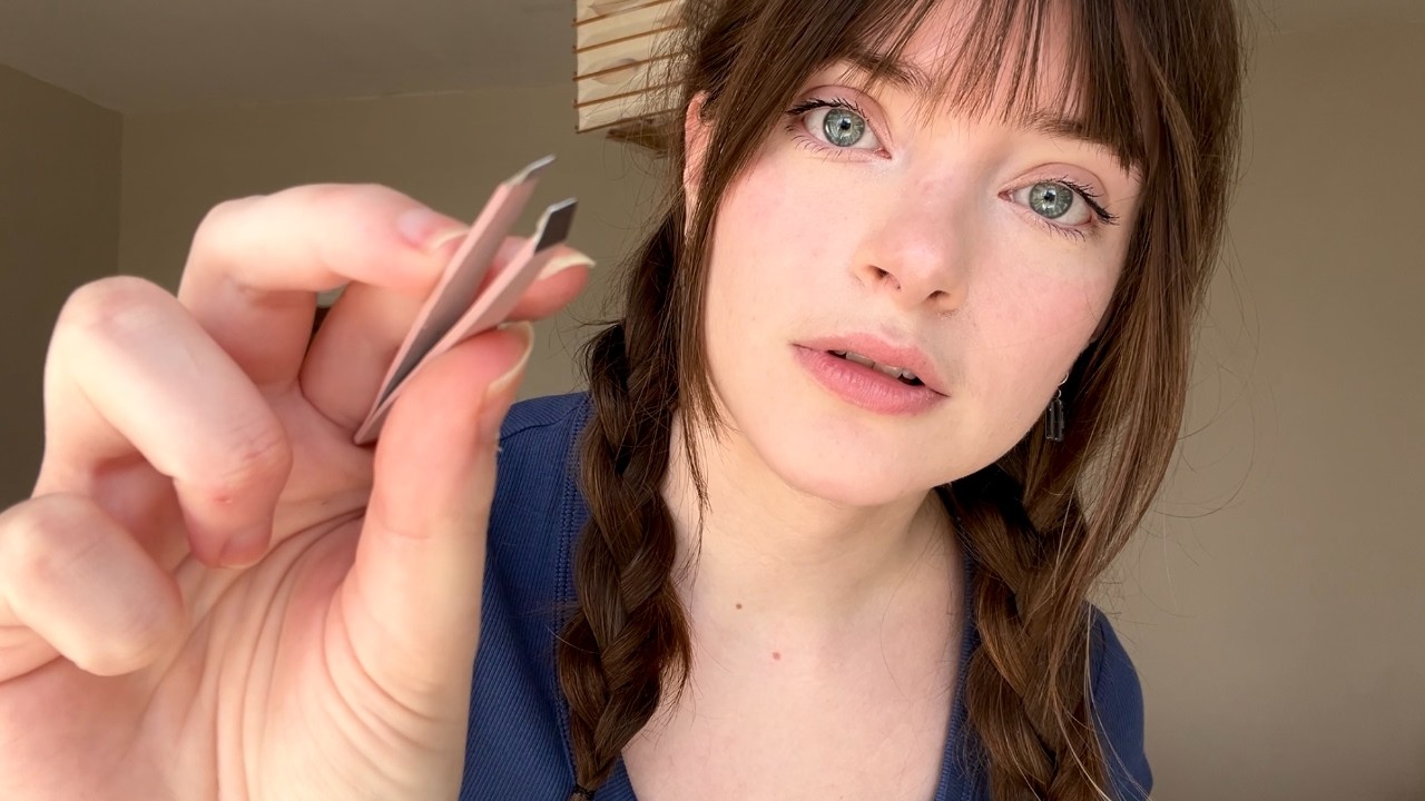 ASMR There's Something in Your Eye! Let Me Get it Out :)