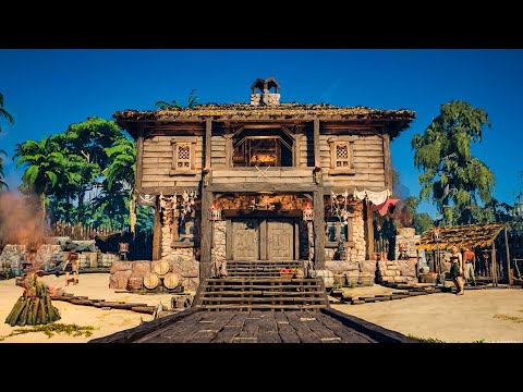 🔴 Amazing Pirate Survival & Building! | Crosswind Alpha Test Part 2