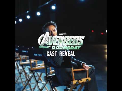 💚 AVENGERS DOOMSDAY CAST REVEAL ⚡ | Way Down We Go | Marvel edit #shorts