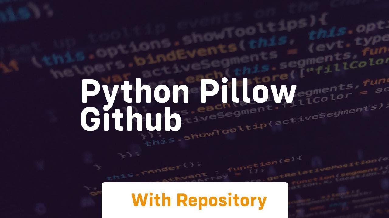 python pillow github