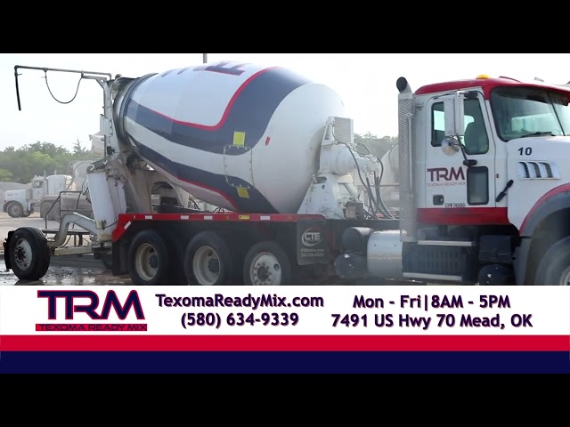Top Quality Ready Mix Concrete on time in Southeast Oklahoma!