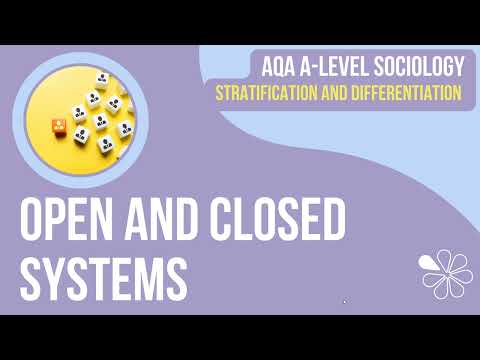 Open and Closed Systems | A Level Sociology | Stratification & Differentiation