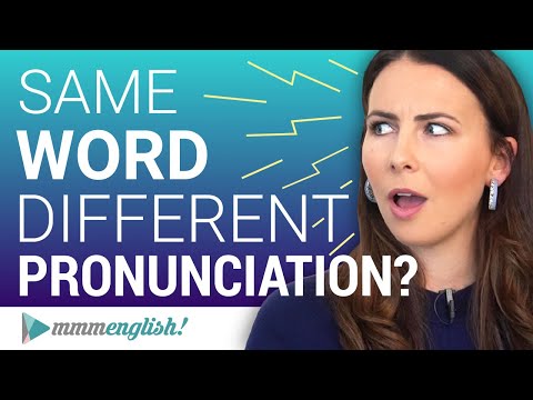 Spelled the SAME, Pronounced DIFFERENTLY šµ Correct English Pronunciation