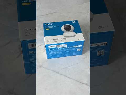 Tapo Home Security Wi-Fi Camera #unboxing
