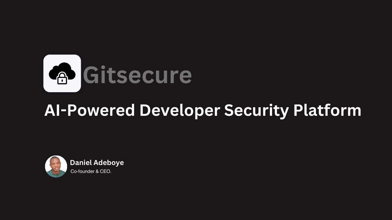 Gitsecure Product Demo