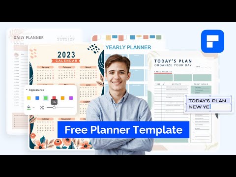 Weekly Planner 2023: Step by Step to Make a Printable Planner for FREE