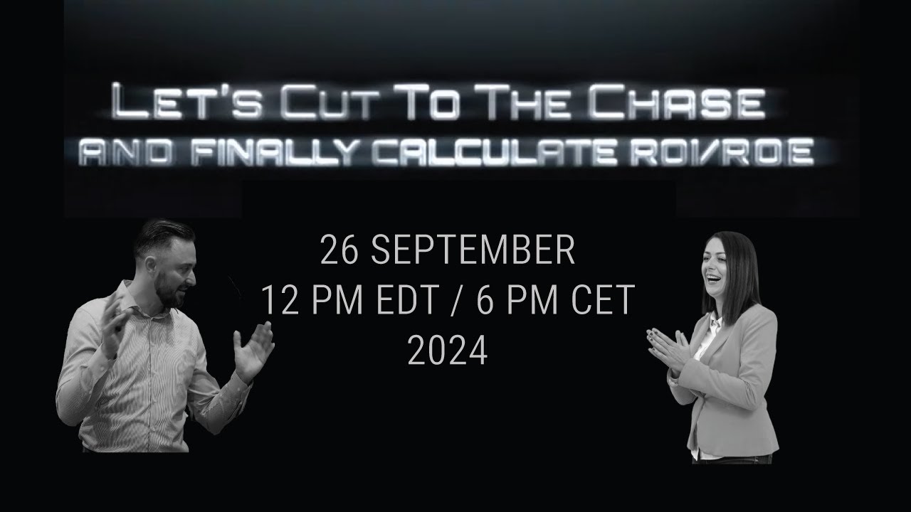 [TRAILER] Let's Cut To The Chase And Finally Calculate ROI/ROE