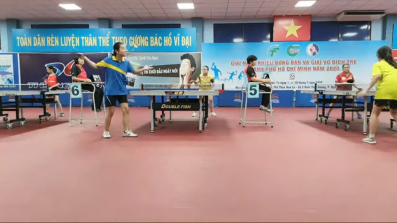 Phương Anh Thi Đấu Bóng Bàn Năng Khiếu Thành phố Hồ Chí Minh năm 2020