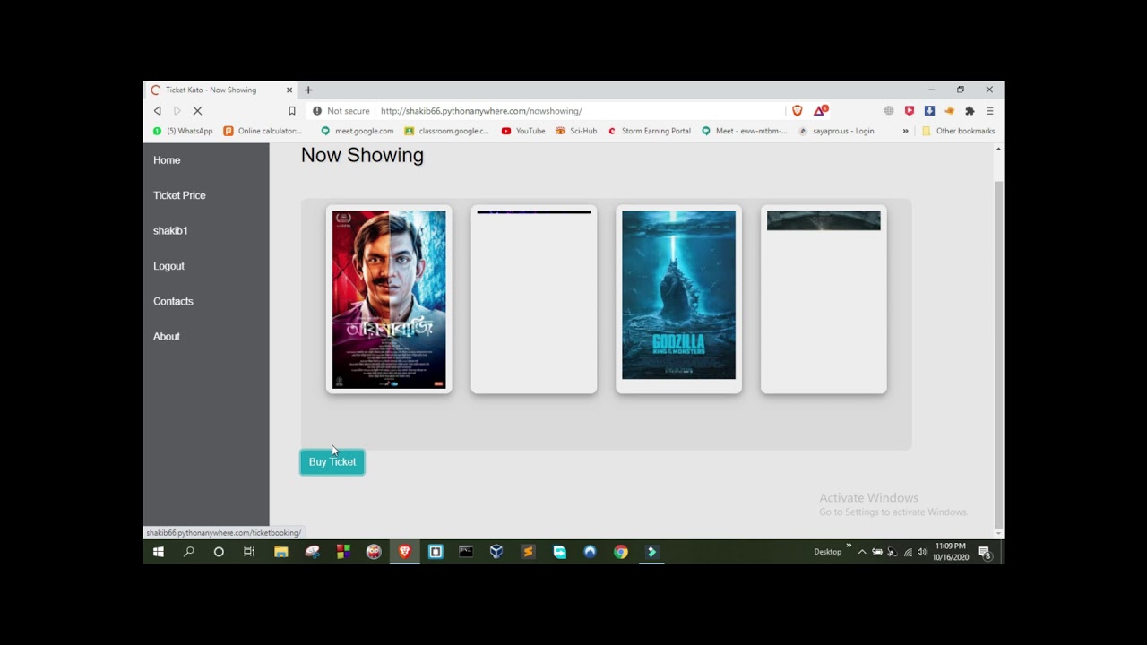 Movie Ticket Booking System | Ticket Kato | Python | Django