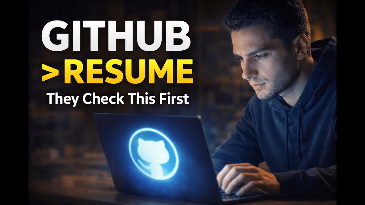 Your GitHub Is Your Real Resume (Start Treating It Like One)