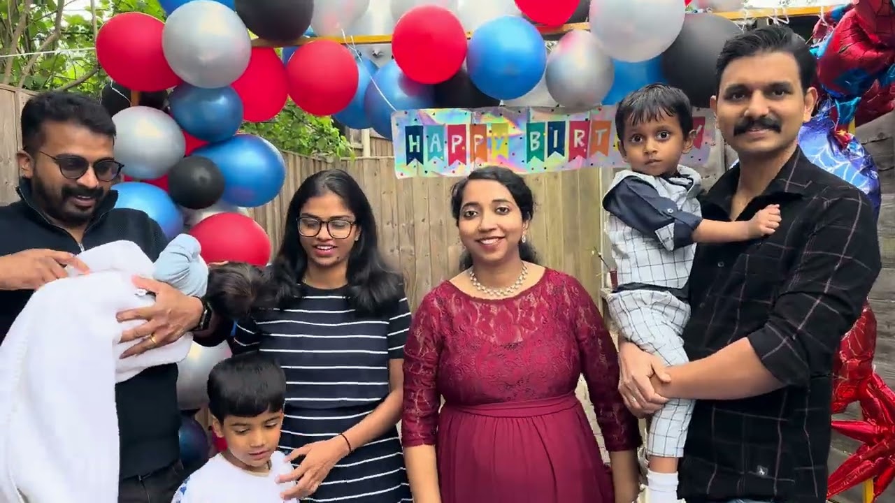 Johan’s 3rd birthday party 