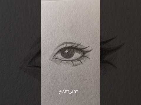 Simple to draw eyes..✨ #art #eyes #sketch #drawing #shorts