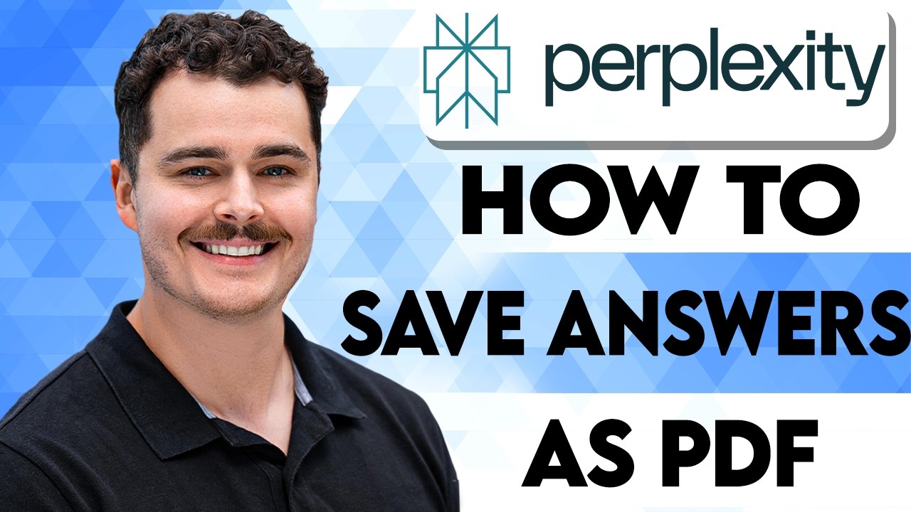How To Save Perplexity Answers As A PDF [2026 Guide]