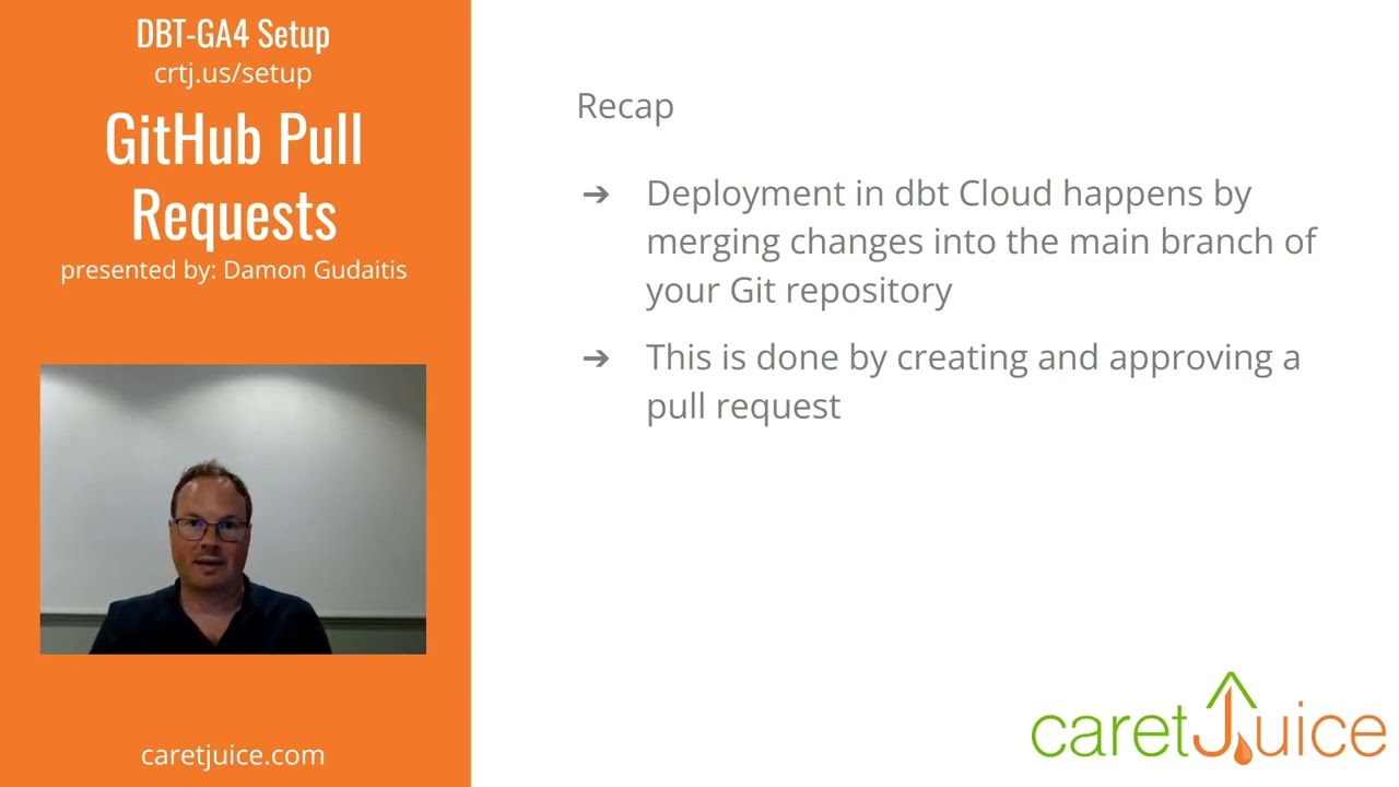 GitHub Pull Requests for dbt