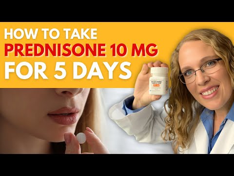 How to Take Prednisone 10 mg for 5 Days
