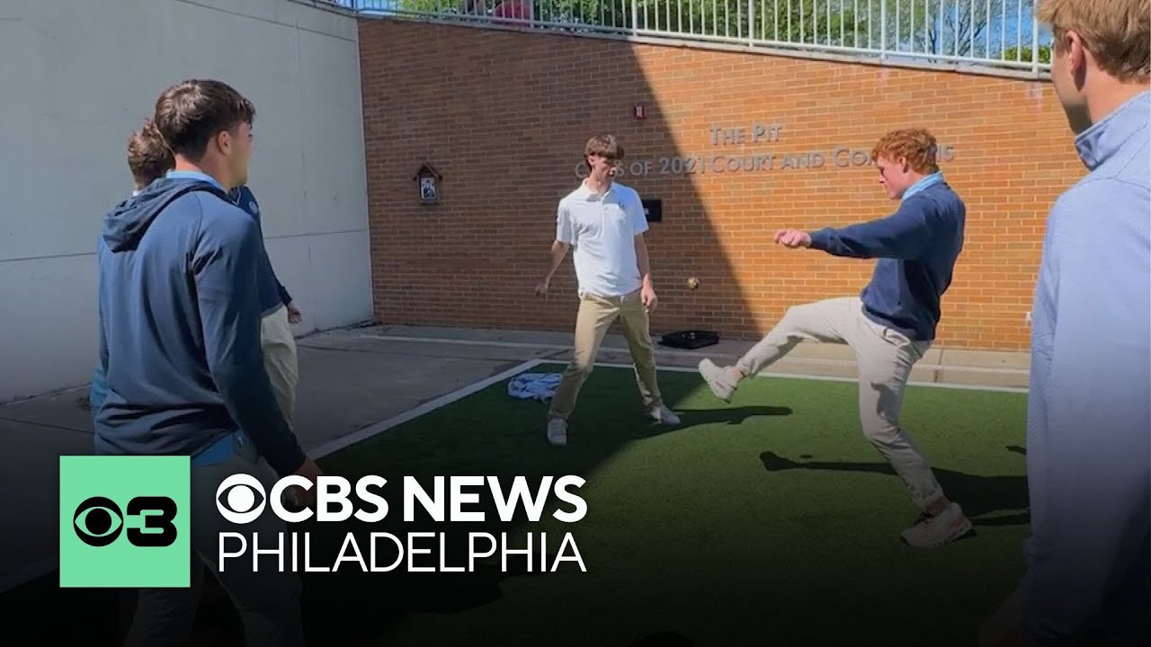 Students at this Pennsylvania high school are all-in on the hacky sack revival