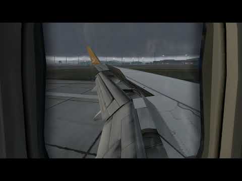 Snowny Istanbul soft Touchdown B738 TC-CRB