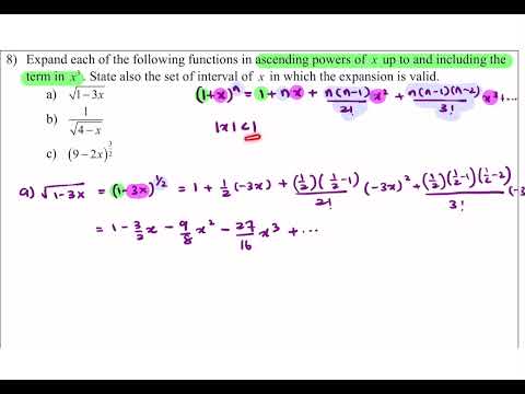 Binomial expansion where n is rational number part 2