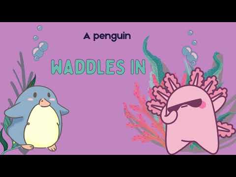 Axolotl boomwhacker follow along Axolotl song Doctor Waffle Elementary Music Activity TheMusiMagpie