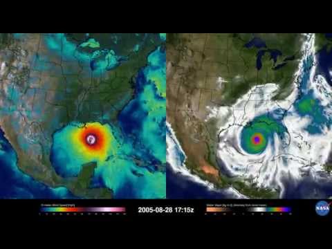 2015 GEOS-5 Simulation of Hurricane Katrina