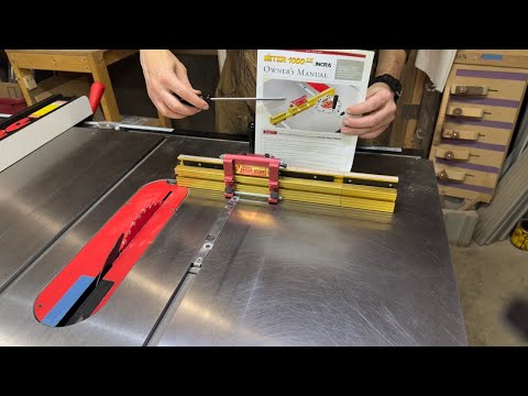 Incra 1000SE Setup Tutorial.