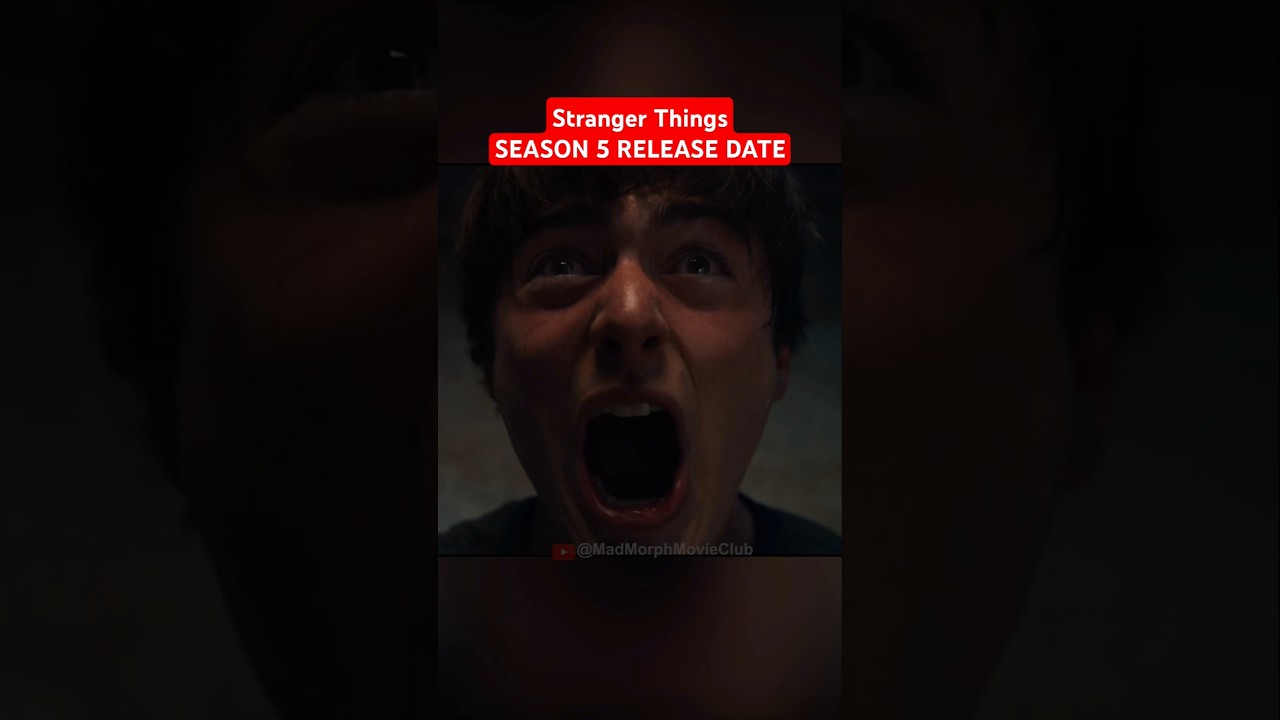 Stranger Things Season 5 RELEASE DATE