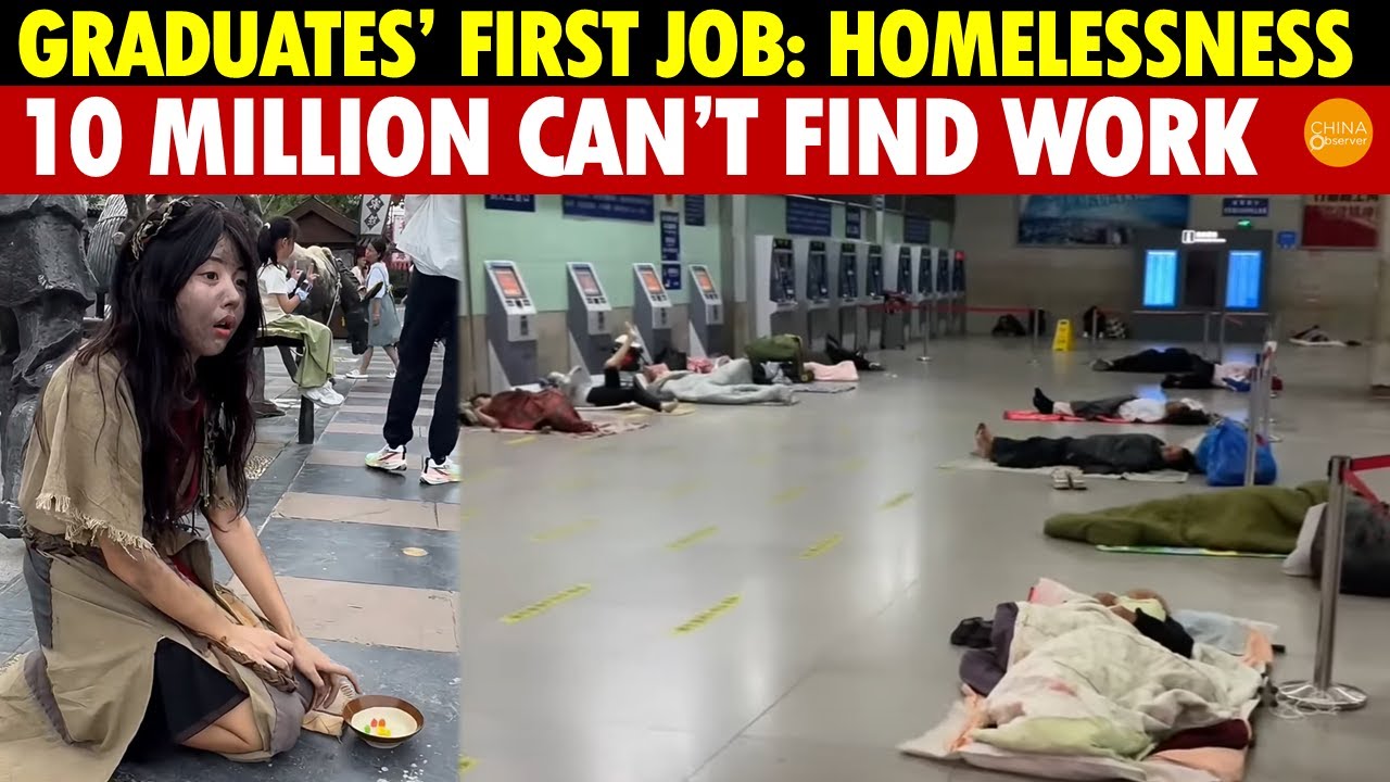 Chinese Graduates’ First Job Is Homelessness; 10 Million Can’t Find ...