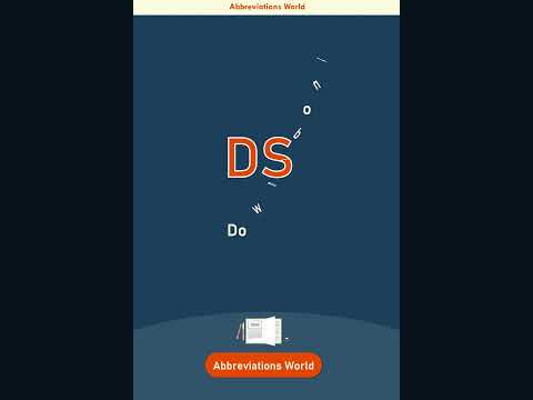 DS Abbreviation stands for, DS Abbreviation Full Form, What does DS mean #abbreviations #gk