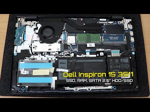 Dell Inspiron 15 3511 Upgrade Guide: M.2 SSD, 2.5" HDD/SSD & RAM | [Step-by-Step] Disassembly Guide