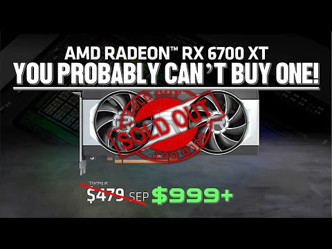 RX 6700XT Early Gaming Benchmarks, Stock & Availability, Increased Prices - Will There Be Enough?
