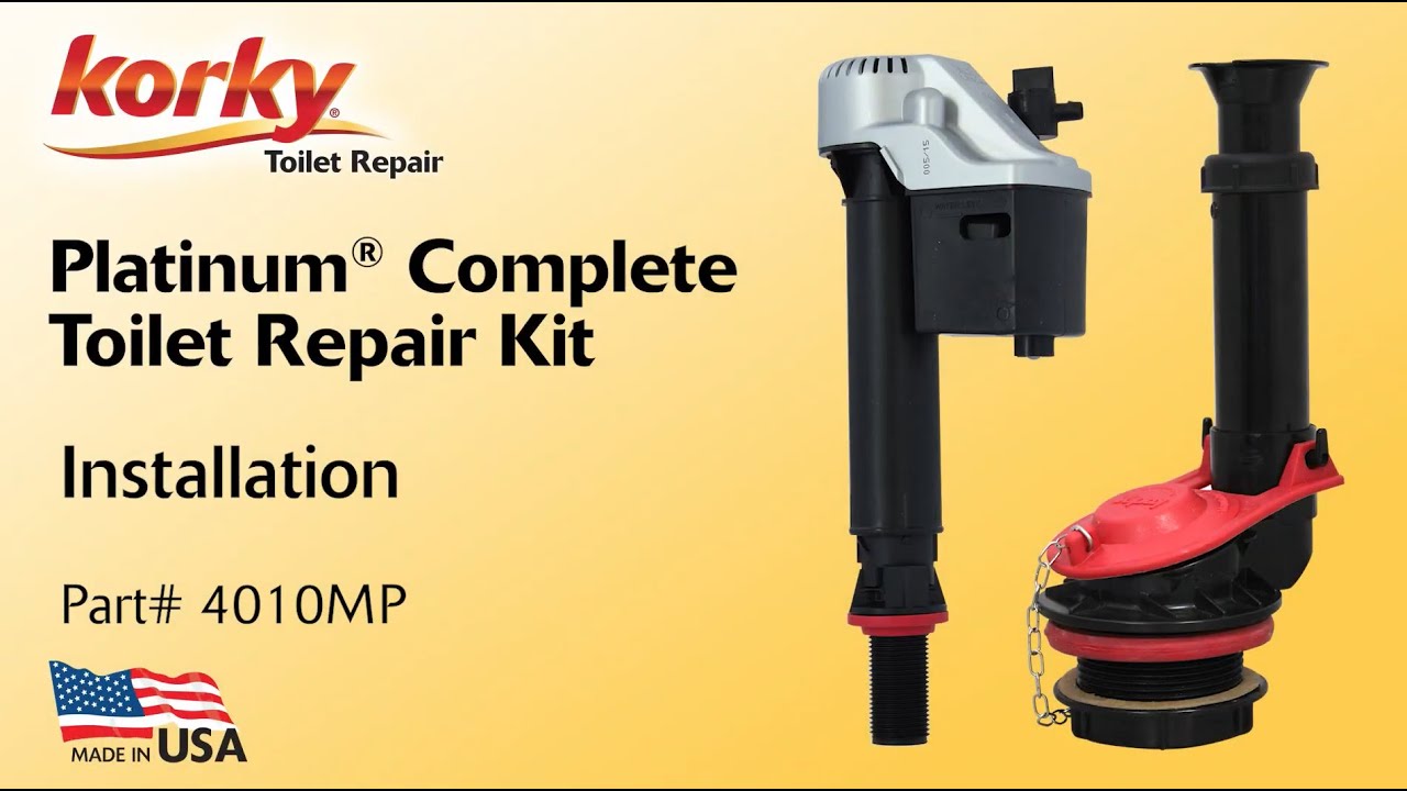 How to Install Platinum Complete Toilet Repair Kit  - 4010MP | Korky Toilet Repair