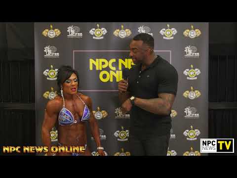 2024 NPC Teen Collegiate & Masters National Championships Women's Physique 45 & 50+ Overall Winner
