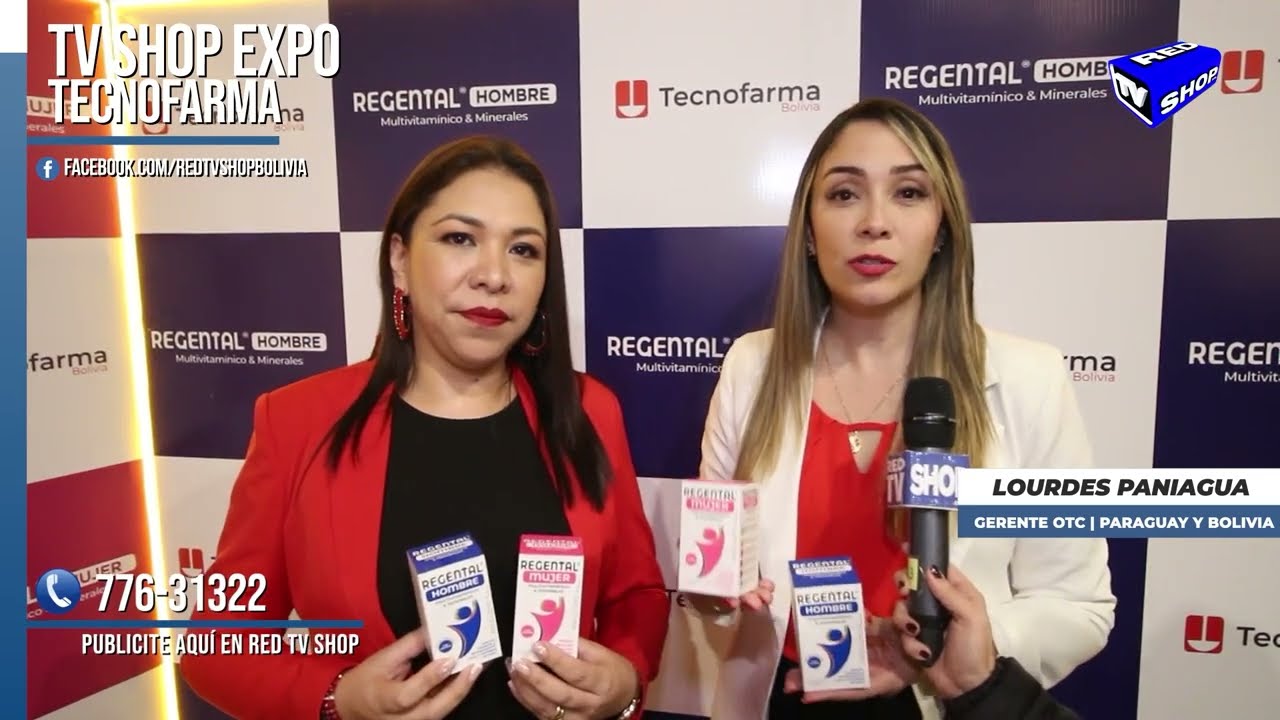 Tecnofarma Bolivia conferencia con los nuevos productos Regental