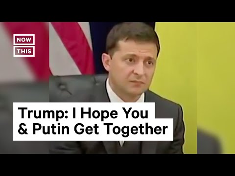 Trump & Zelenskyy's Awkward Interaction in 2019