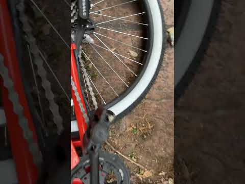 How to fix tandem bike chain bound around pedal no slack