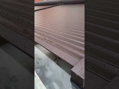 Glass roof sunshade and heat insulation, aluminum alloy remote control retractable roller shutters