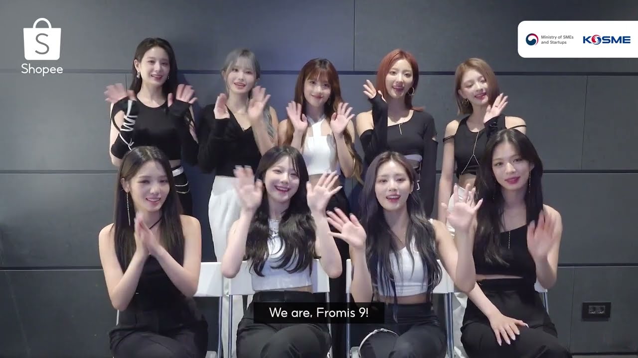 fromis_9 Invites You to Shopee's Korean Fair!
