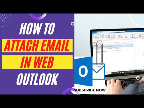 How to Attach Email in Web Outlook