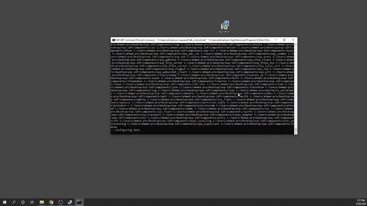How to Setup ESP-IDF on Windows 10 for ESP32 Programming