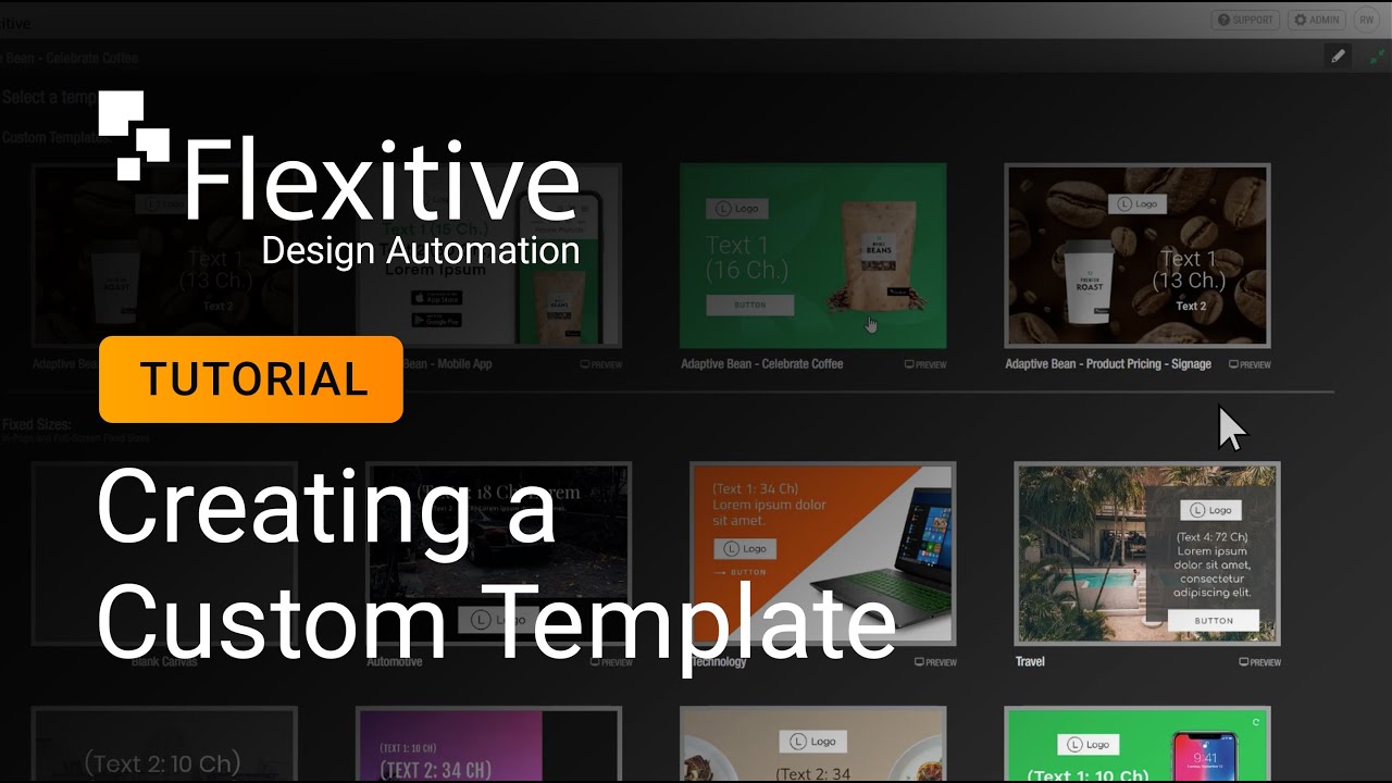 Creating a Custom Template - Flexitive Tutorial