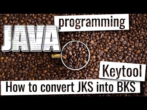 How to convert JKS into BKS