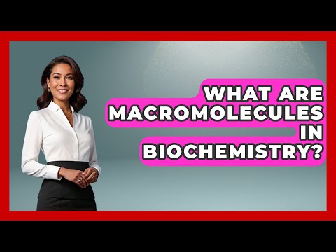 What Are Macromolecules In Biochemistry? - Chemistry For Everyone