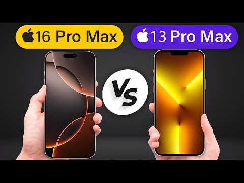 iPhone 16 Pro Max Vs iPhone 13 Pro Max - REVIEW OF SPECS!