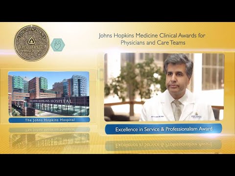 2017 Excellence in Service and Professionalism Award – Bimal Ashar, M.D., The Johns Hopkins Hospital