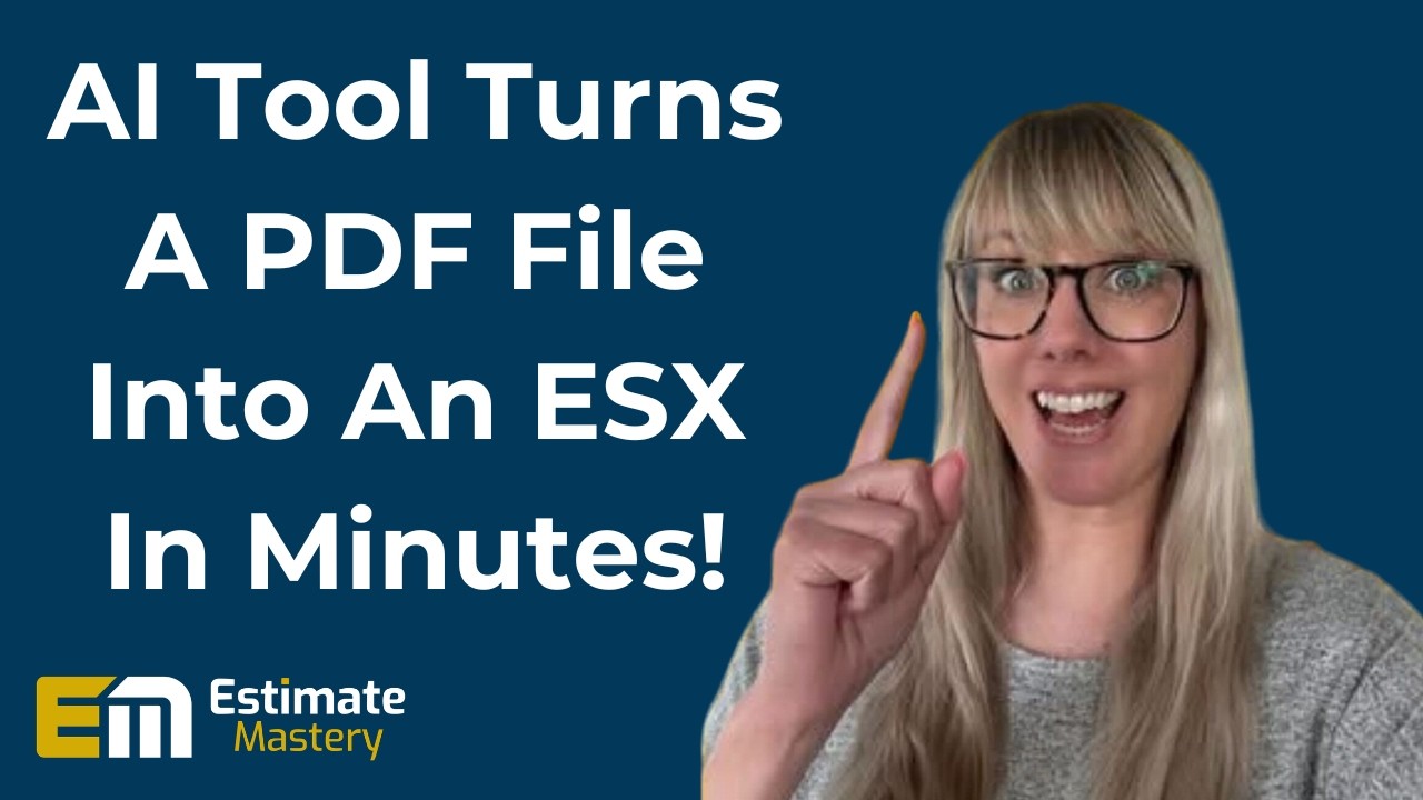 AI Turns Adjuster PDF Into Xactimate ESX in Minutes