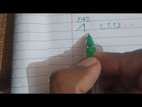 factor tree of 242 | prime factor tree |