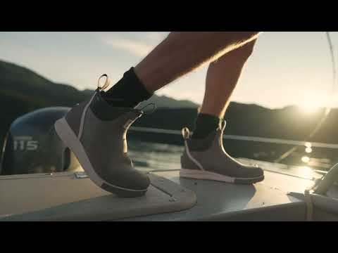 (取寄) エクストラタフ メンズ アンクル デック プリンテッド 6インチ ブーツ - メンズ Xtratuf men Ankle Deck Printed 6in Boot - Men's Stormy Blue 取寄) エクストラタフ メンズ アンクル デック プリンテッド 6インチ