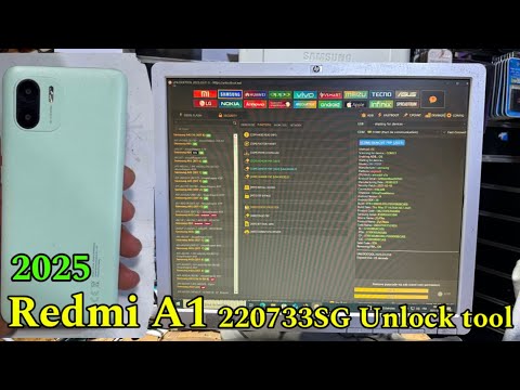 Redmi A1 220733SG FRP Bypass Unlock tool Android 12