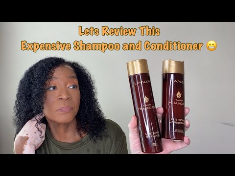 First Time Trying Ľanza Keratin Healing Oil Lustrous Shampoo & Conditioner | Honest Review