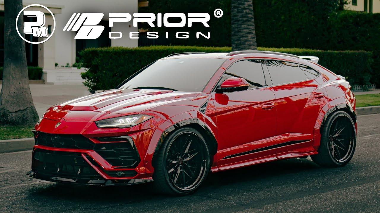 Lamborghini Urus Gets a Wide Body Attitude Adjustment, Wears Red With ...